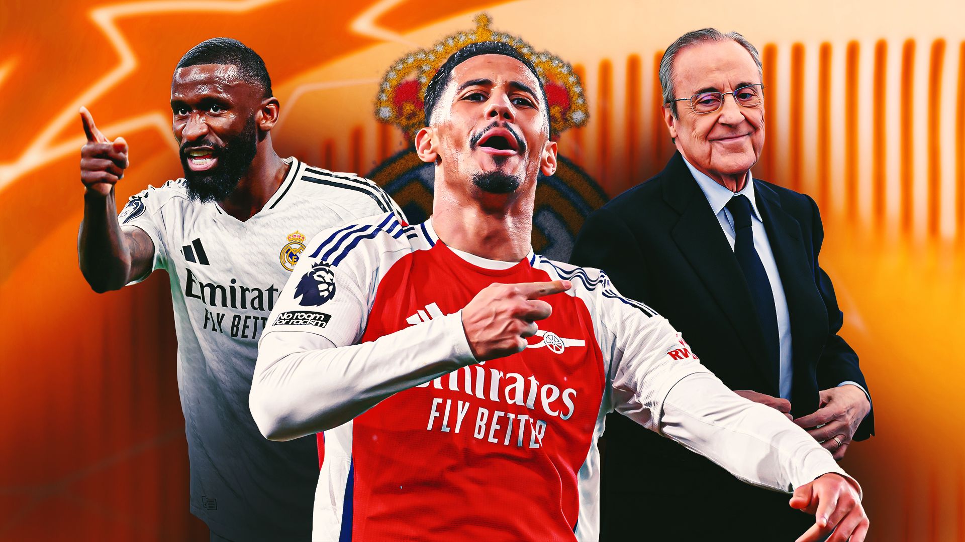 A natural-born Galactico: Arsenal ace William Saliba can become Real Madrid's next great ...